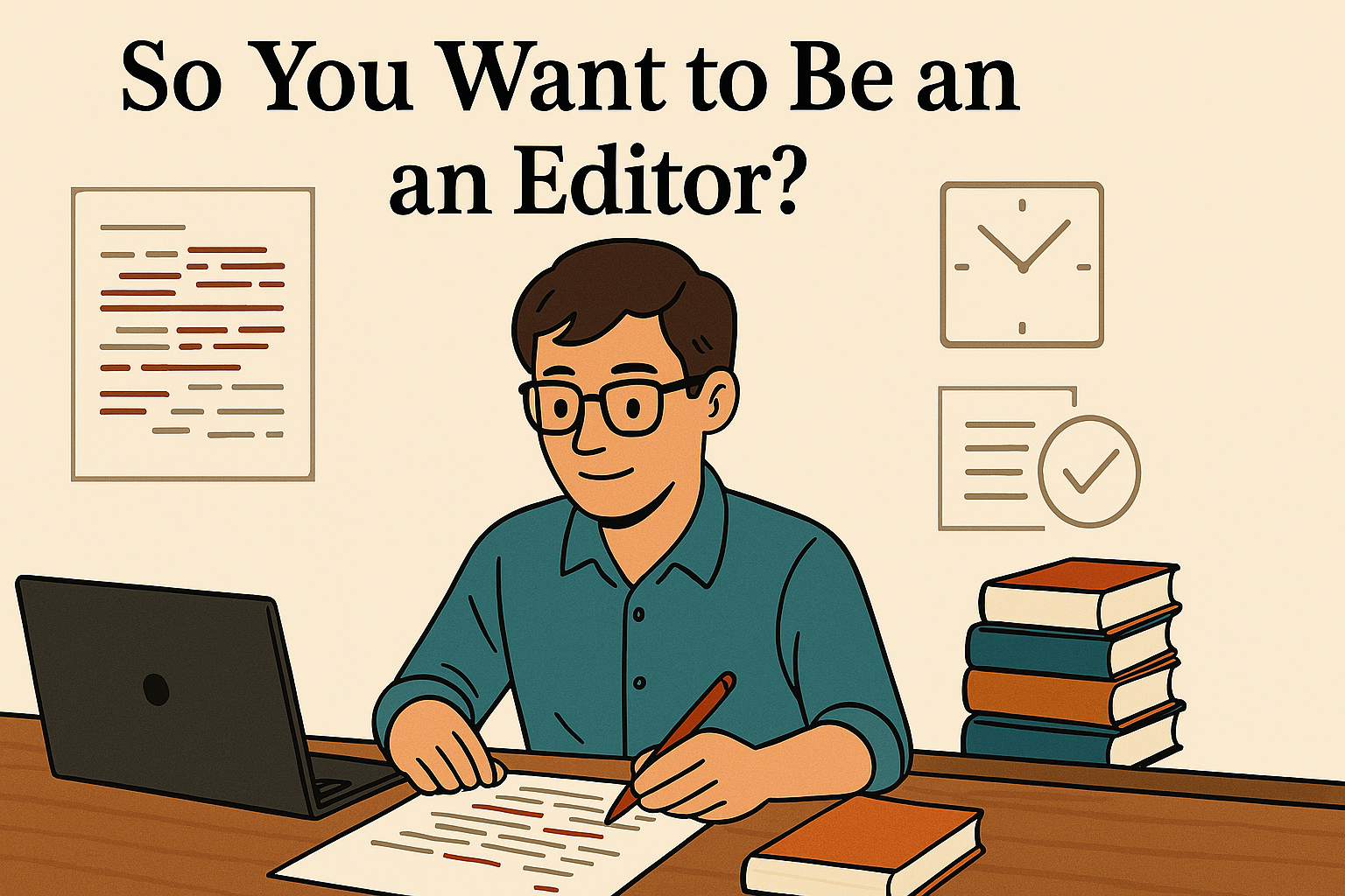 So You Want to Be an Editor? – Lindsay Schopfer